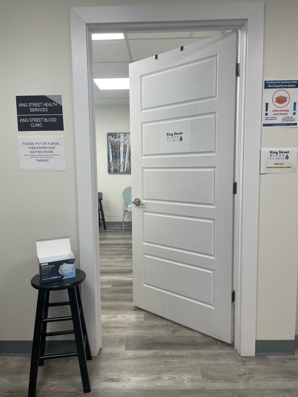 Walk-In Blood Clinic in Downtown Fredericton - King St. Blood Clinic